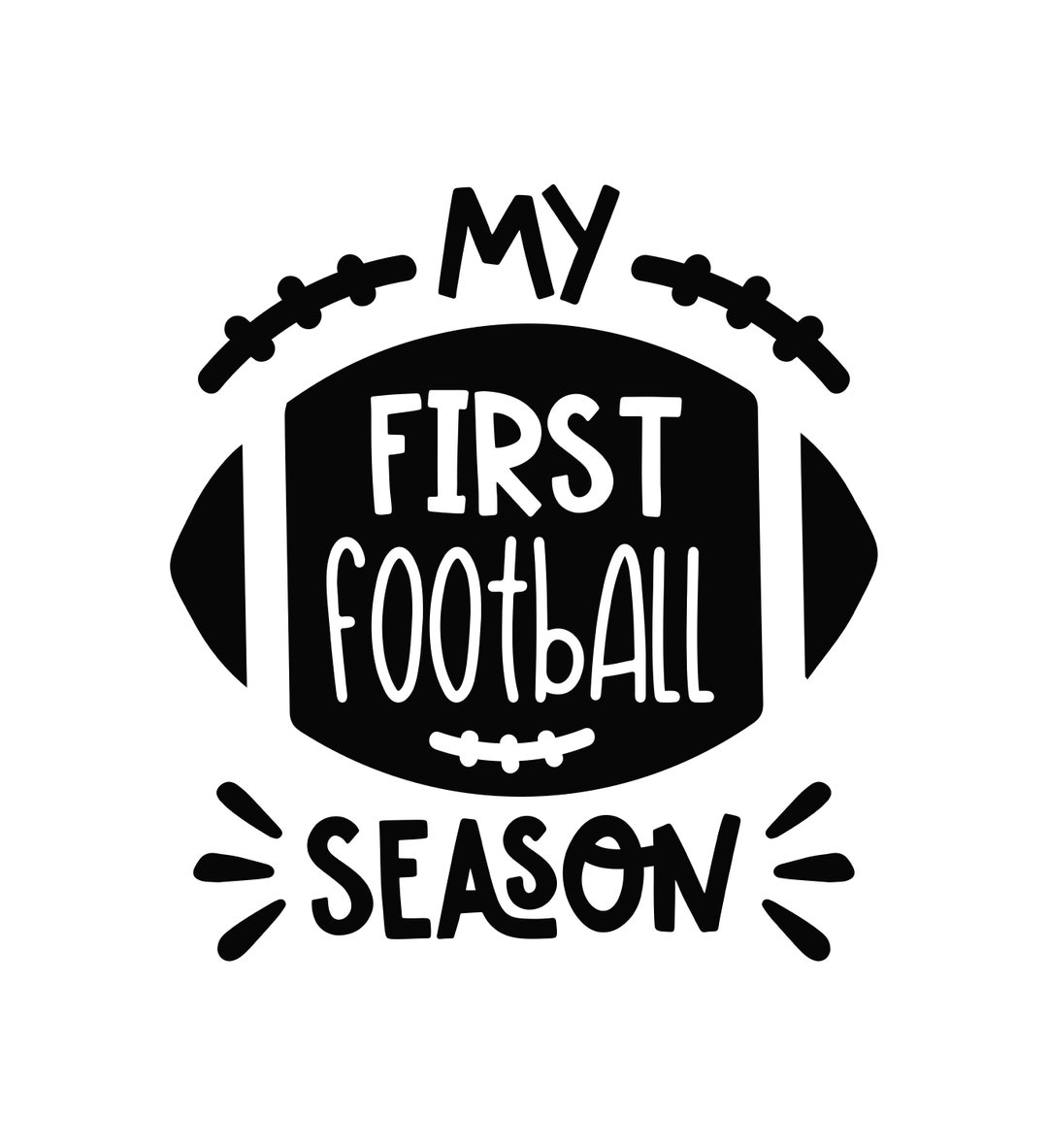 My First Football Season, American Football Designs, Football League ...