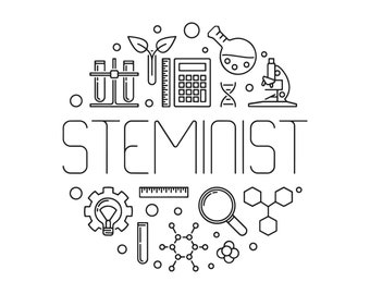 Women in Stem Svg Steminist SVG STEM Teacher Png Science - Etsy UK
