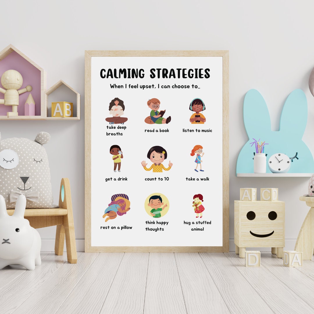 Calming Strategies Poster, Calming Corner, Classroom Posters ...