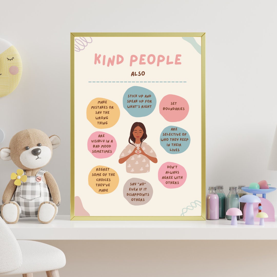 Growth Mindset Print, Kids Room Wall Poster, Classroom Poster, Mind ...
