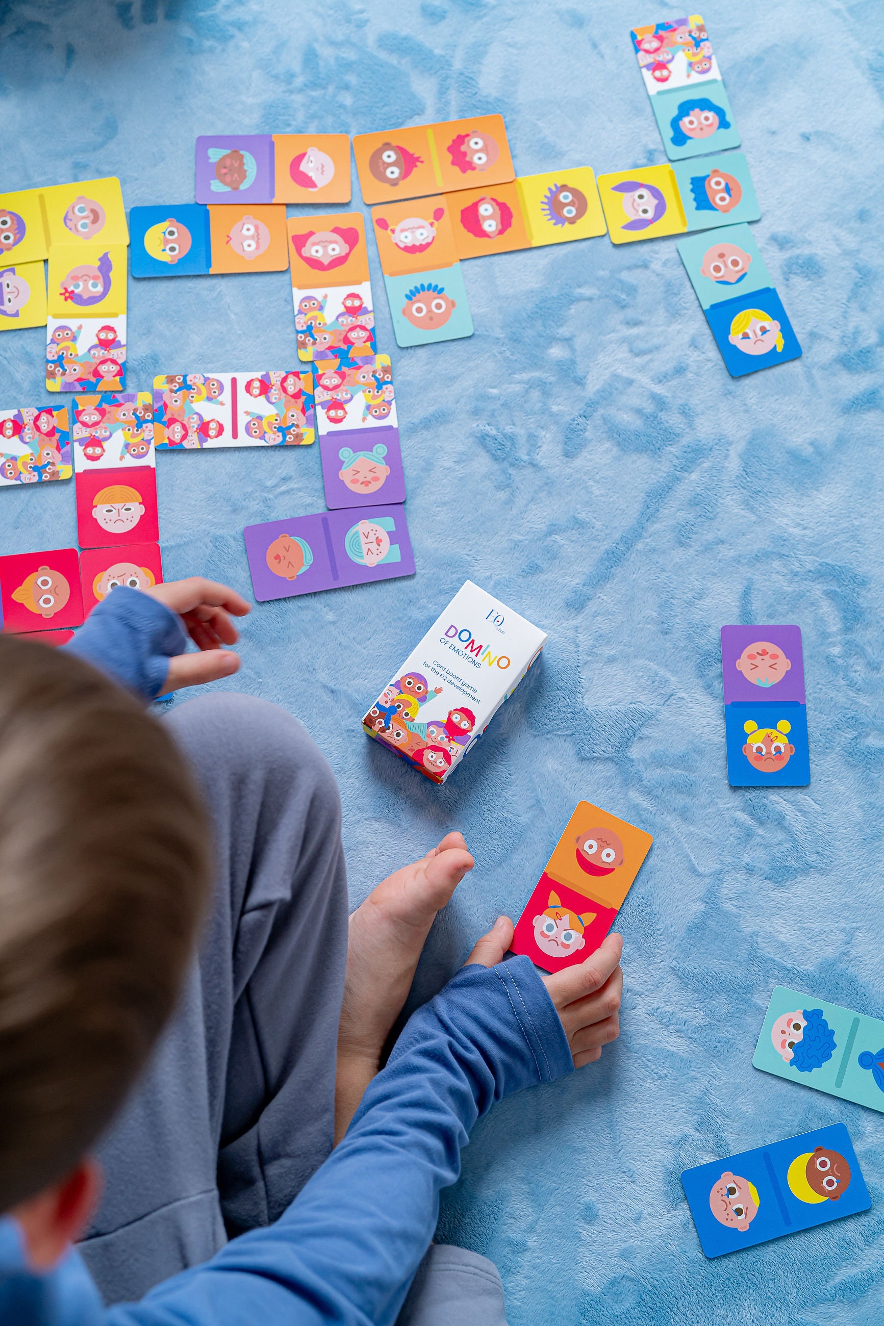 Emotions Domino Game: Montessori Educational Printable (PDF) - Etsy