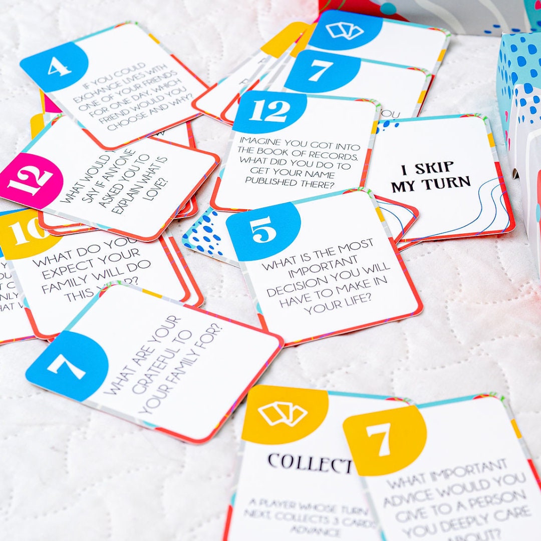 Self Esteem Game for Kids | Conversation Cards Game for Family ...