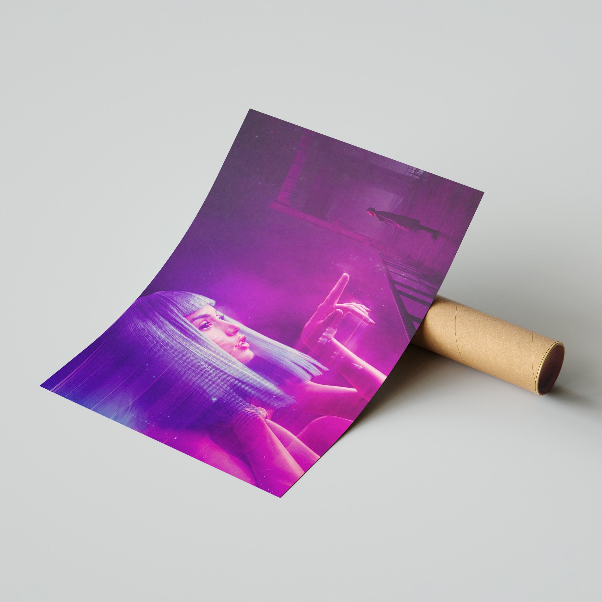 Blade Runner Poster, Ryan Gosling Canvas, Blade Runner Print, Movie ...