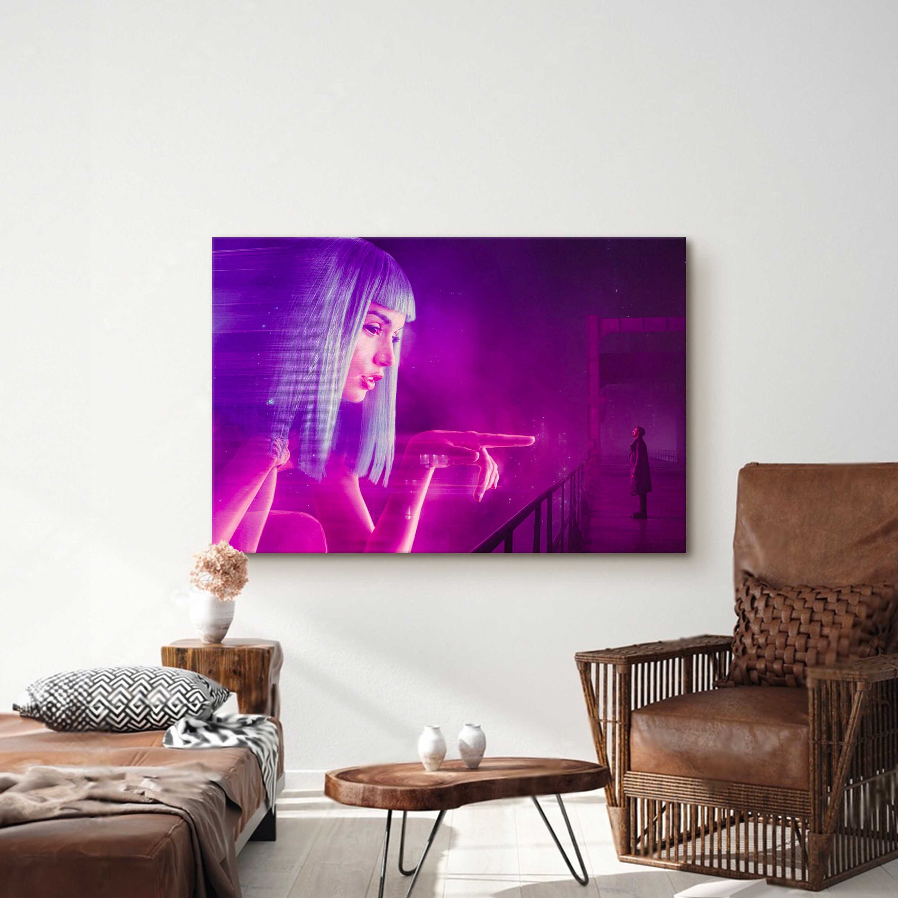 Blade Runner Poster, Ryan Gosling Canvas, Blade Runner Print, Movie ...