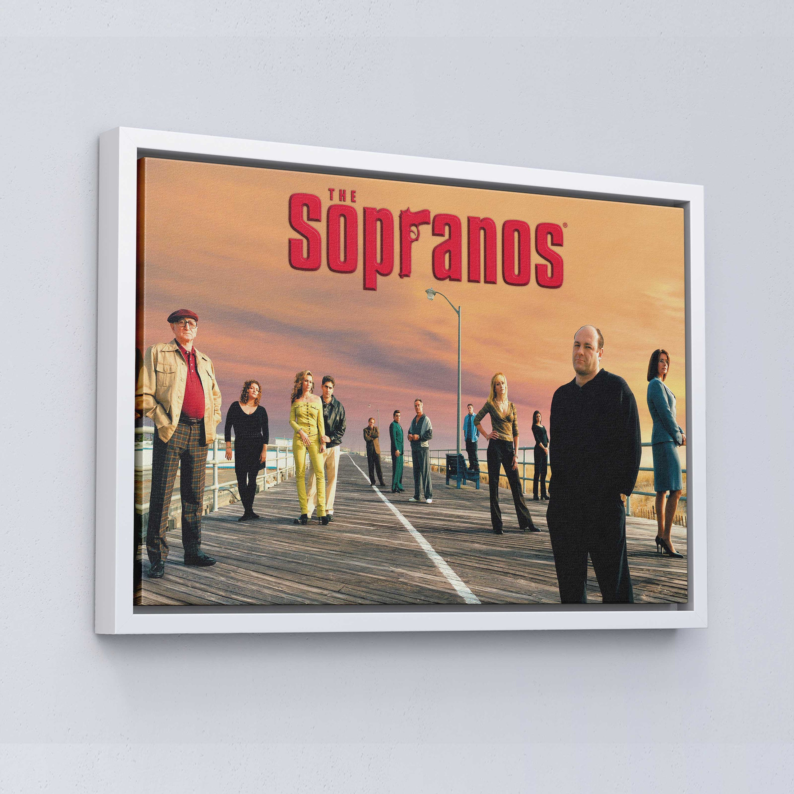 The Sopranos 1999 Poster, Sopranos Canvas, Die Sopranos Poster, Tony ...