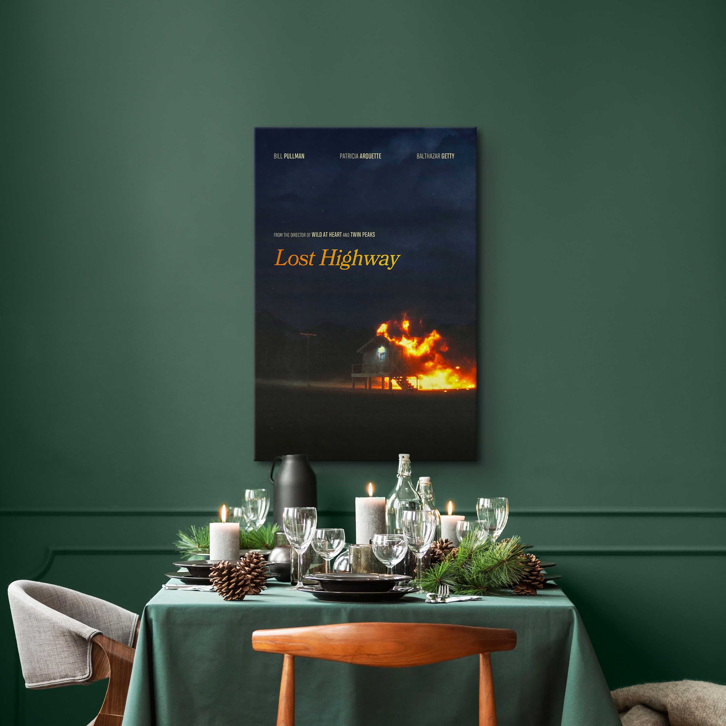 Lost Highway Movie Poster, Lost Highway Canvas Wall Art, Lost Highway ...