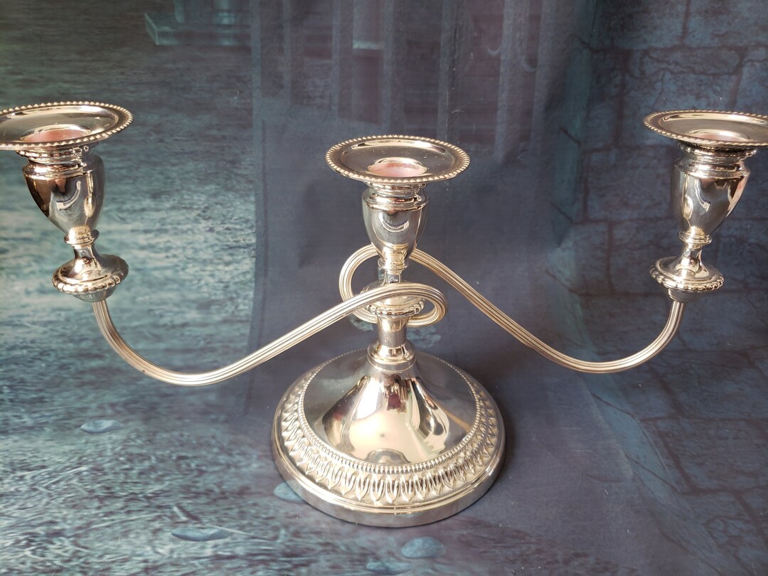 Vintage Viners Alpha Plate Silver Plated Candelabra. - Etsy UK