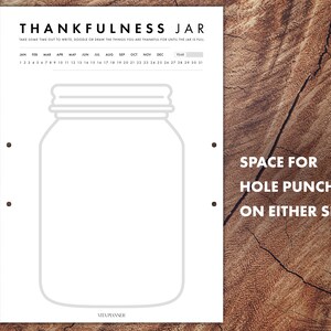 Thankfulness Jar, Gratitude Jar, A4/A5 DIGITAL + PRINTABLE, Gratitude ...
