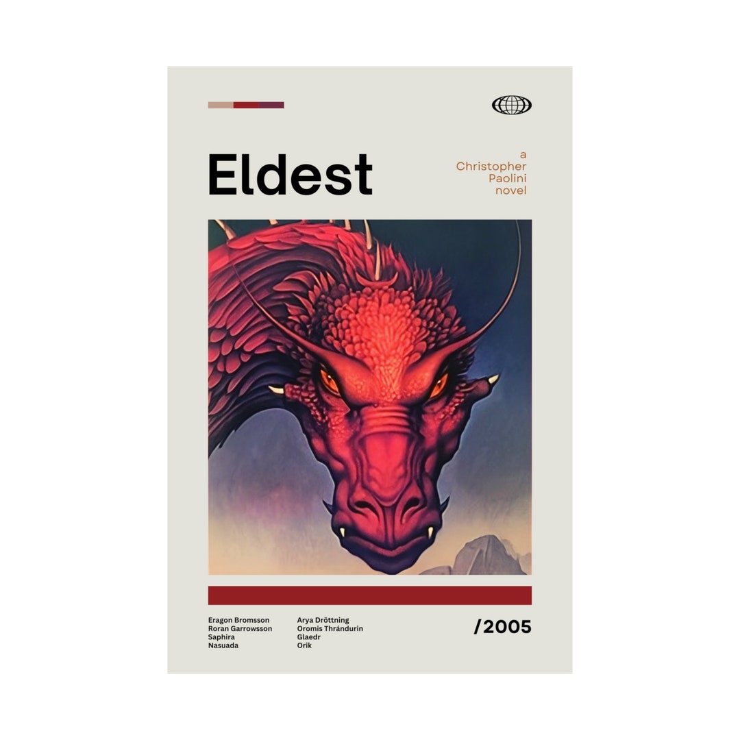 Eragon Series Eldest Poster / Home Bedroom Dorm Office Decor ...