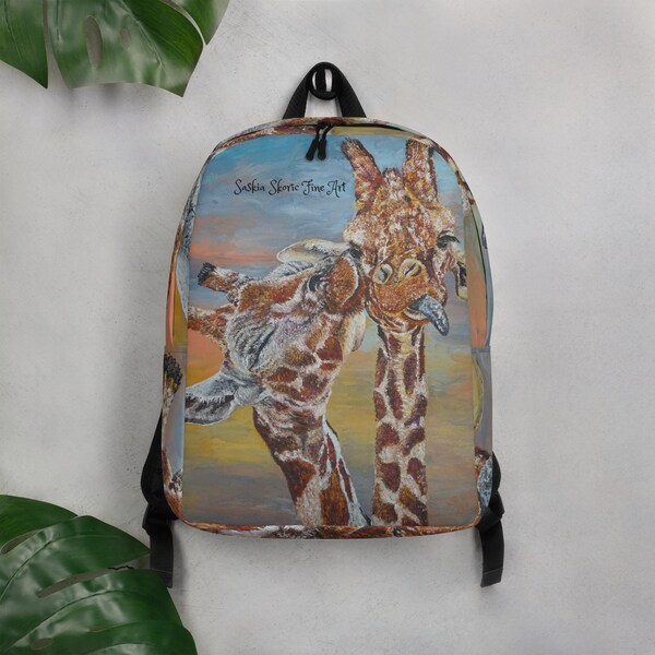Giraffe Backpack - Etsy