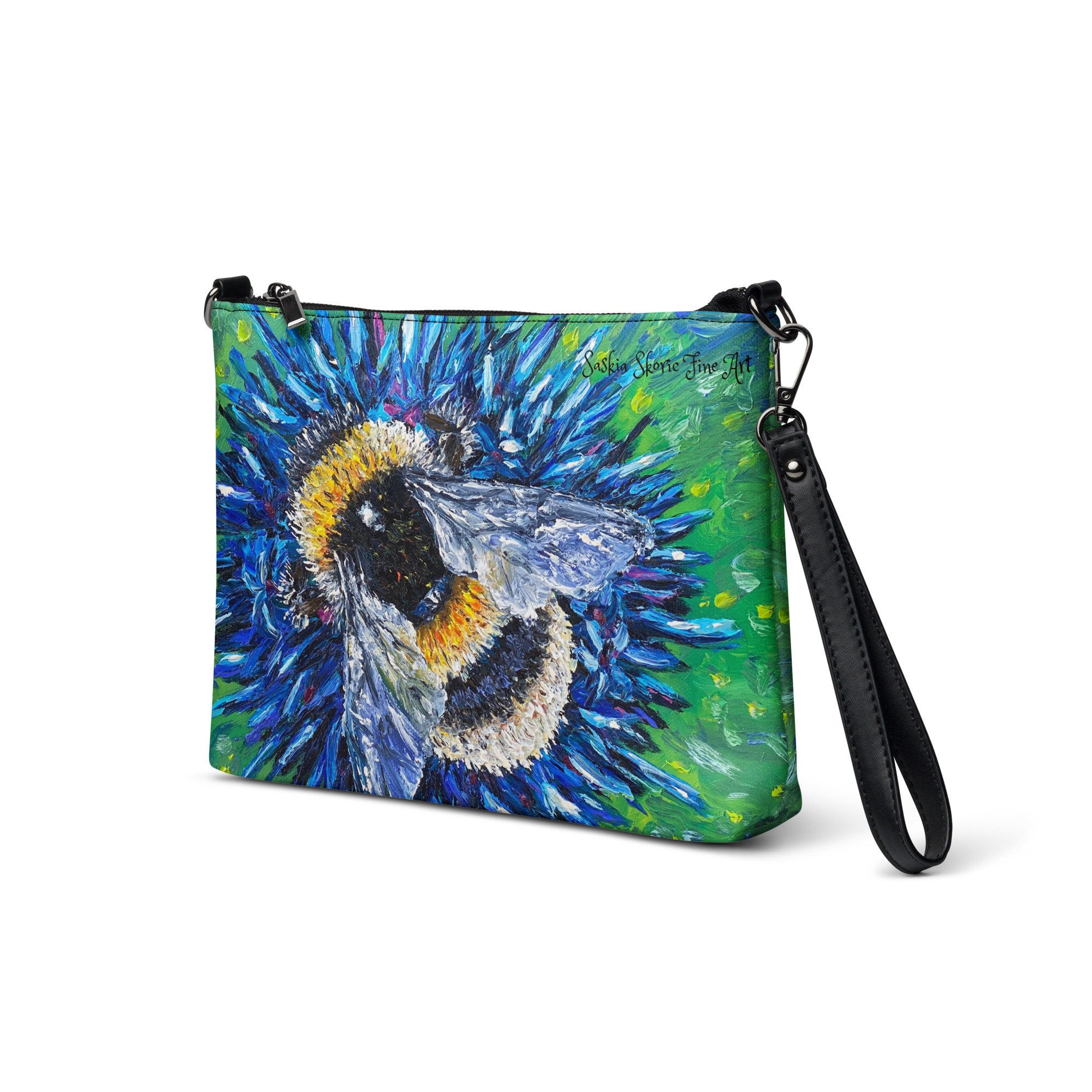 Humble Bumble Unique Crossbody Bag, Handmade Leather Purse, Small ...