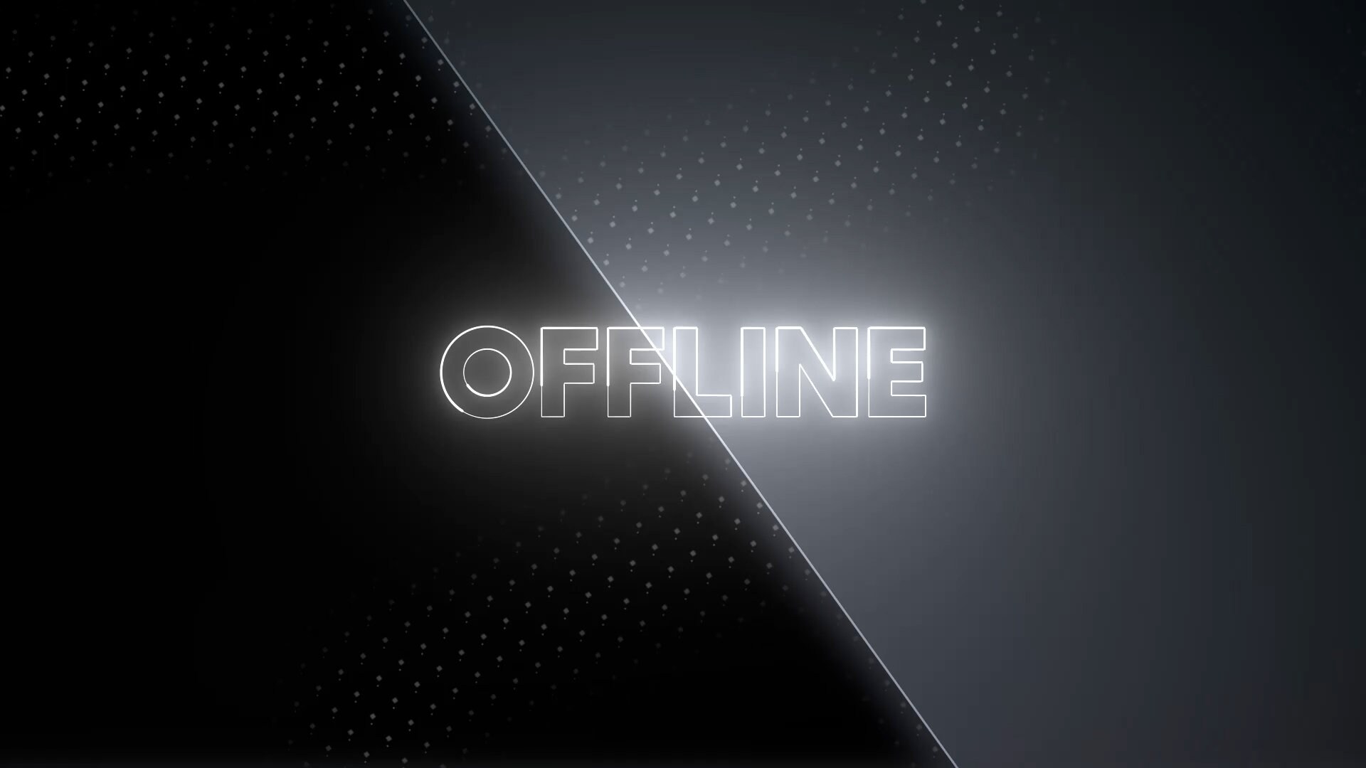 Silver and Dark Theme for Twitch, OBS, Grey, Black, Minimal, Screen ...