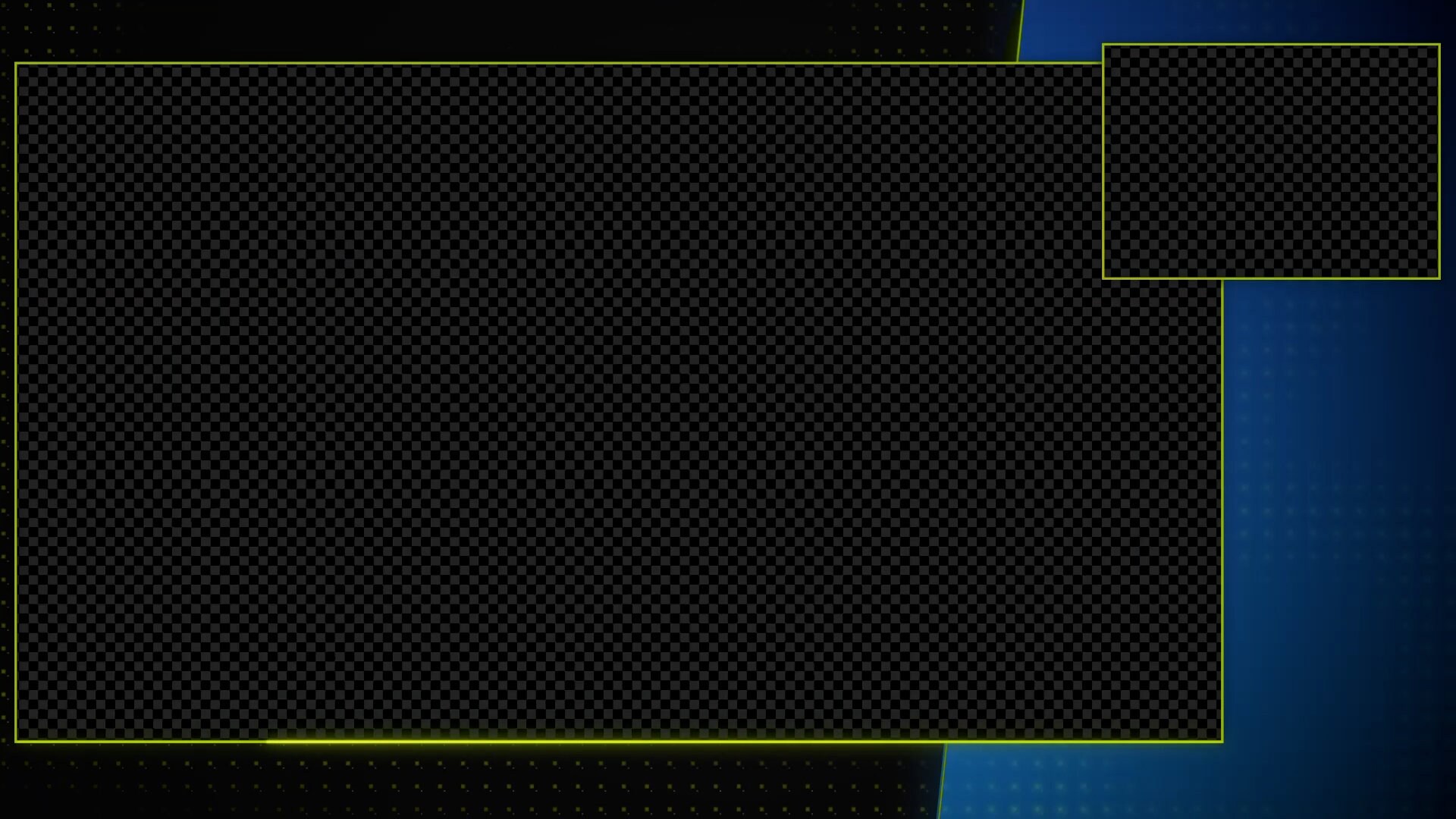 Blue Green and Dark Theme for Twitch, OBS, Black, Minimal, Screen ...