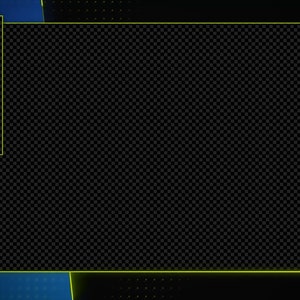 Blue Green and Dark Theme for Twitch, OBS, Black, Minimal, Screen ...