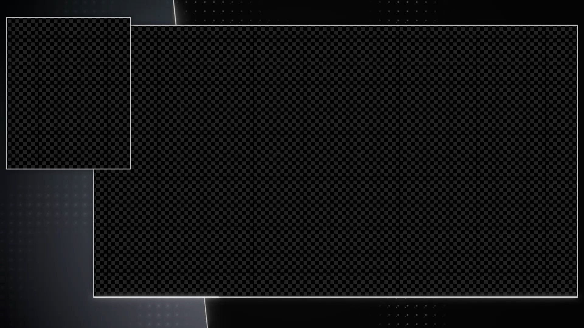 Silver and Dark Theme for Twitch, OBS, Grey, Black, Minimal, Screen ...