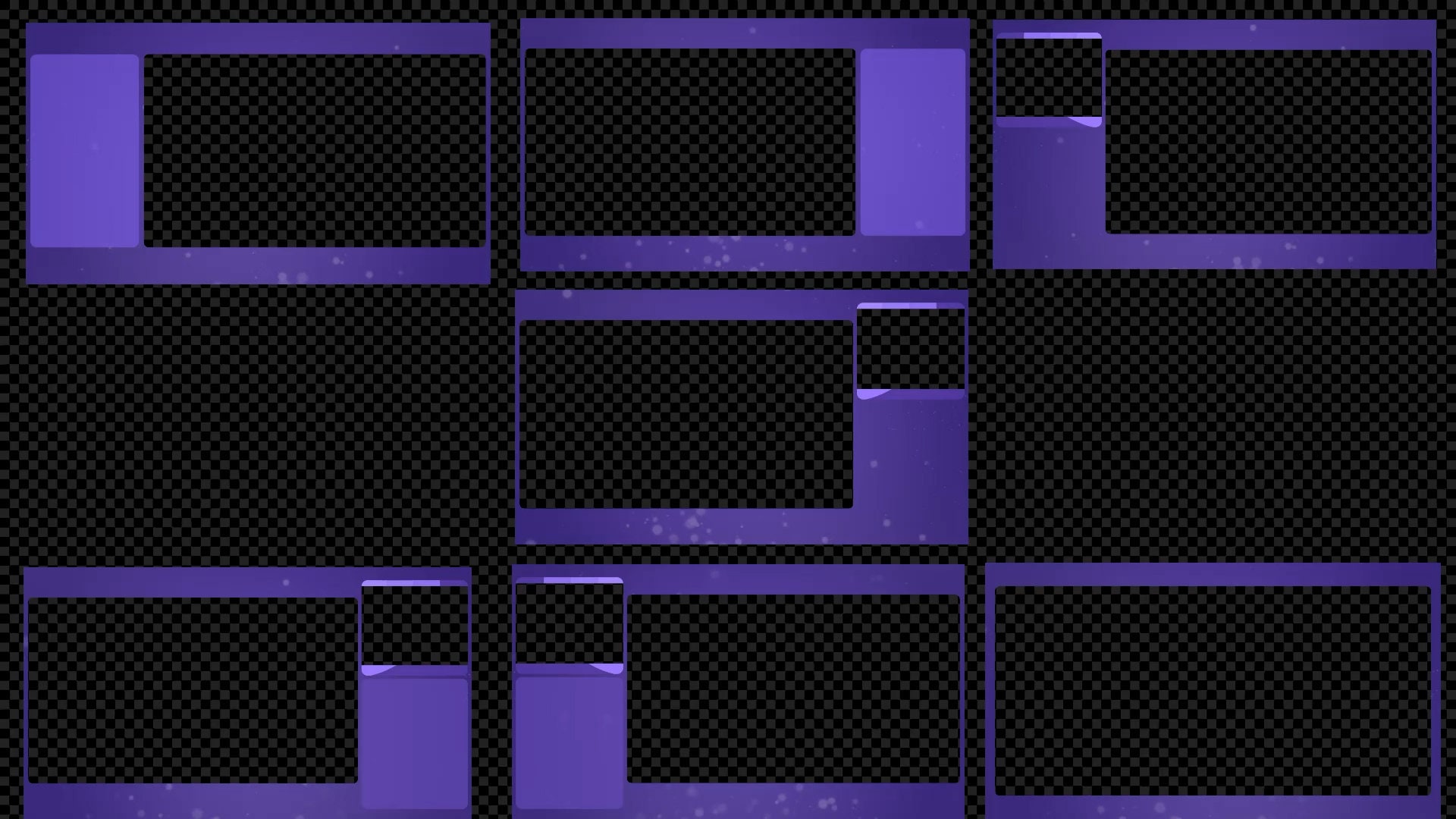 Purple Theme for Twitch, OBS, Cute, Pink, Minimal, Screen, Overlay ...