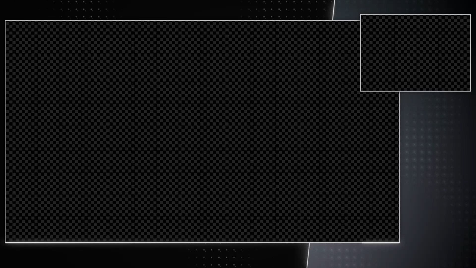 Silver and Dark Theme for Twitch, OBS, Grey, Black, Minimal, Screen ...