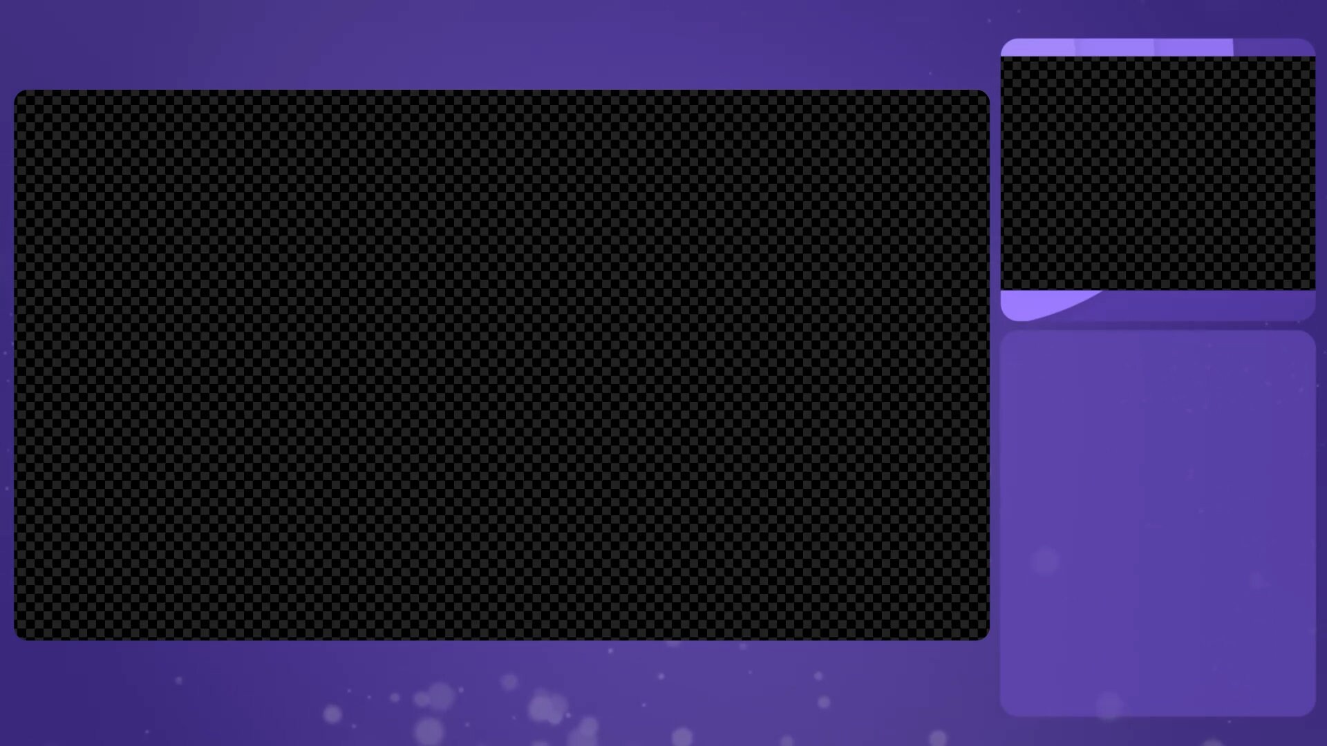 Purple Theme for Twitch, OBS, Cute, Pink, Minimal, Screen, Overlay ...