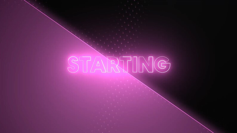 Pink Theme for Twitch, OBS, Pink, Dark, Black, Minimal, Screen, Overlay ...