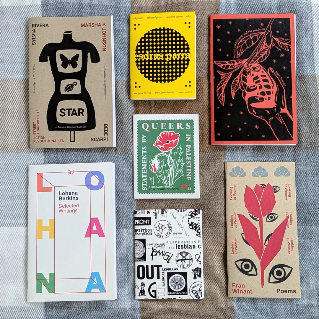 Queer and Trans Zine Collection Bundle Includes 7 Zines Lesbian Poetry, Gay Poetry, Trans Poetry ...