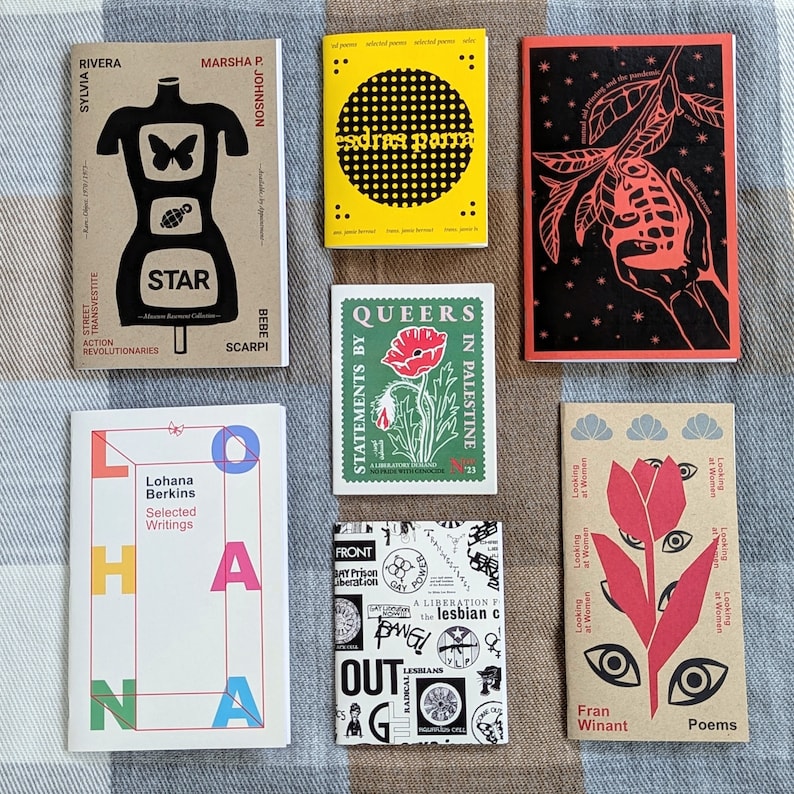 Queer and Trans Zine Collection Bundle Includes 7 Zines Lesbian Poetry, Gay Poetry, Trans Poetry ...