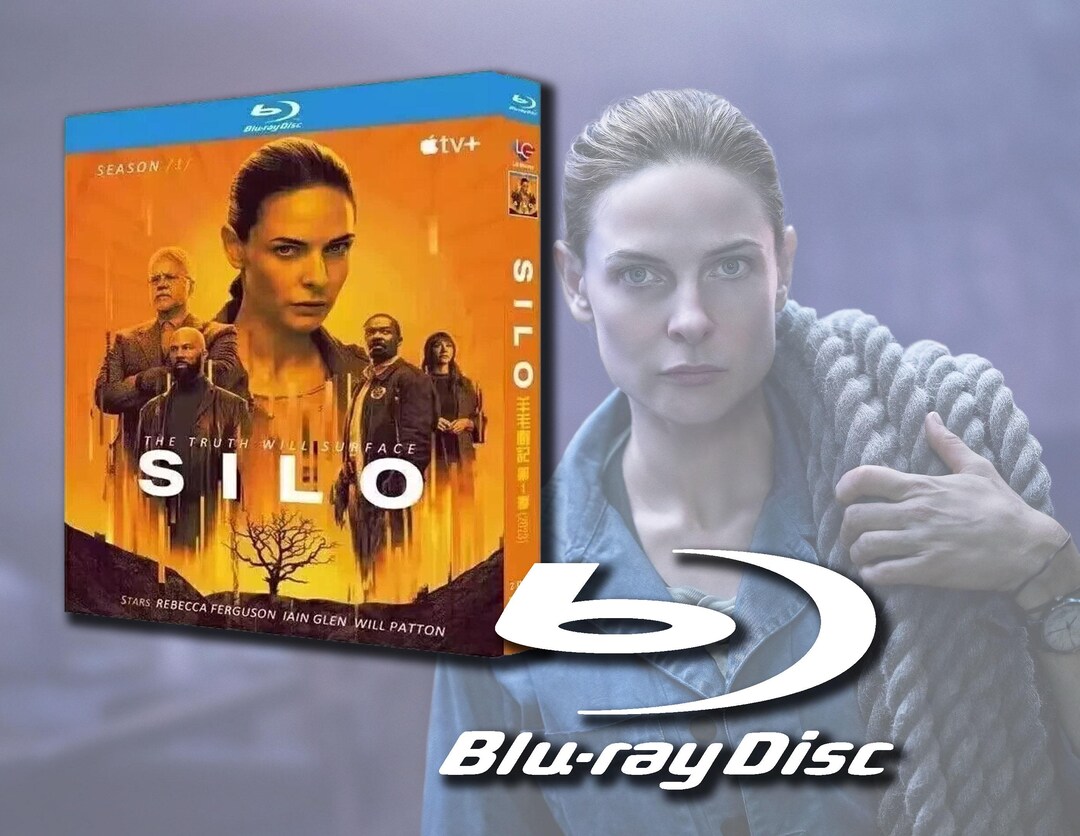 Silo Season 1 Bluray 2023 TV Serie 2 Disc Setall Region Box Not a DVD ...