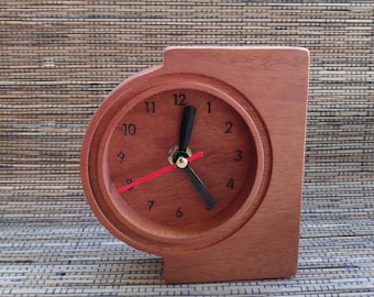Wood Clock | Wooden Clock | Table Clock | Desk Clock | Unique Clock - Etsy