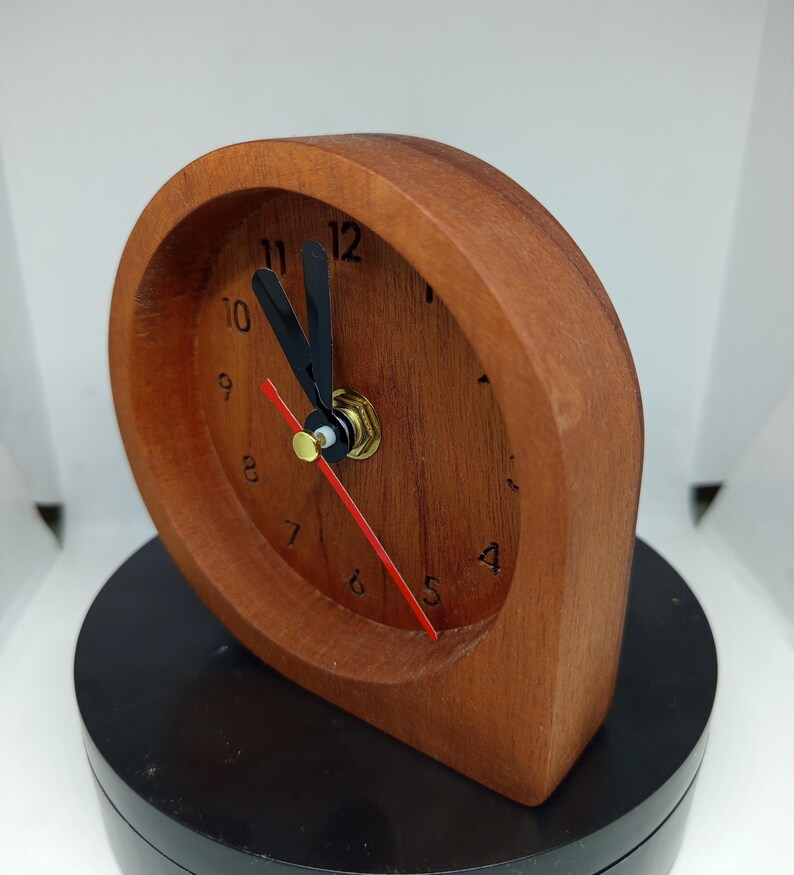 Wood Clock | Wooden Clock | Table Clock | Desk Clock | Unique Clock - Etsy