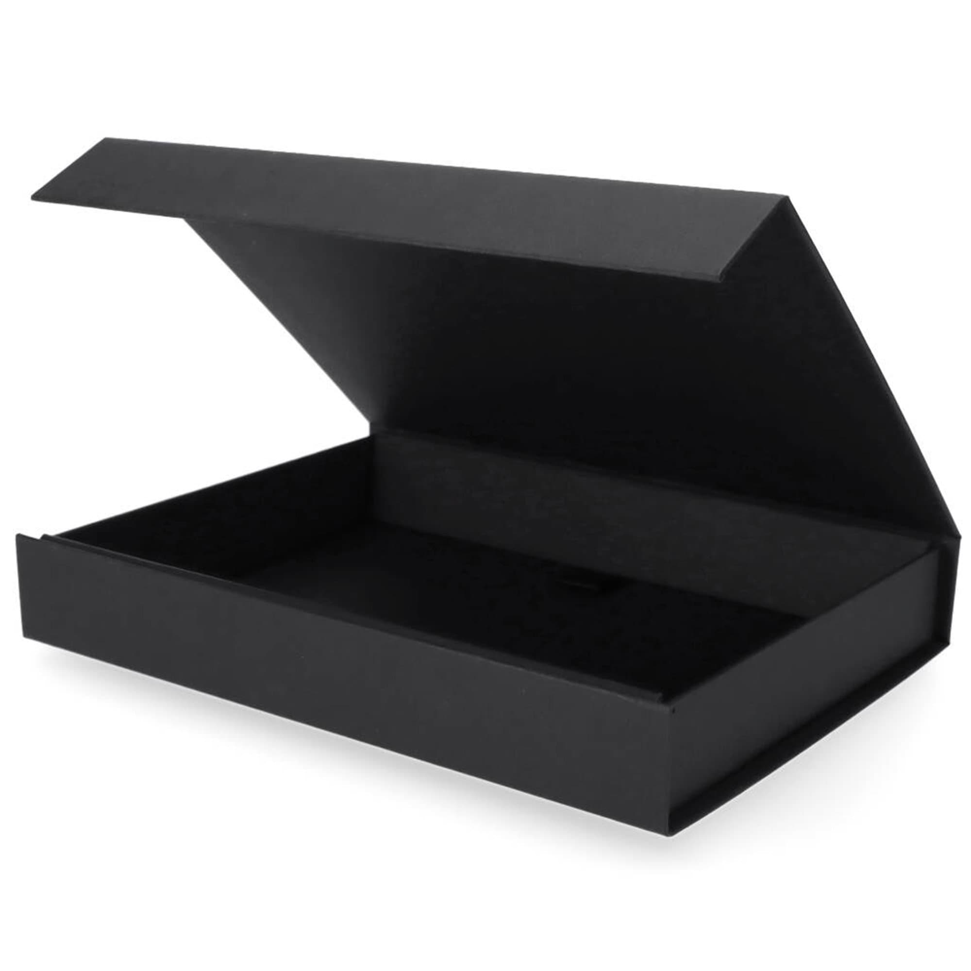 Collapsible Black Magnetic Gift Box, Luxury Packaging, Strong and Easy ...