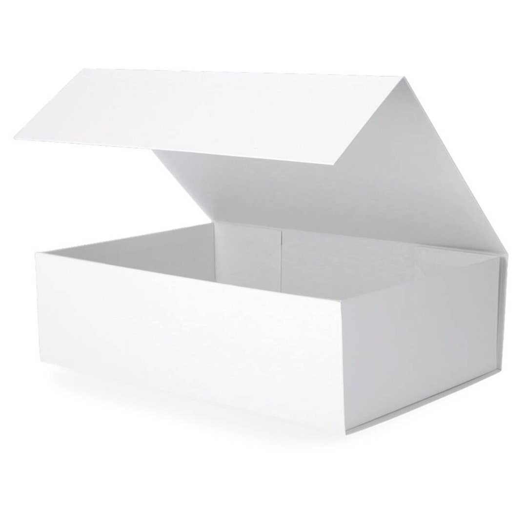 White Big Luxury Magnetic Gift Box, Strong and Elegant, Perfect for ...