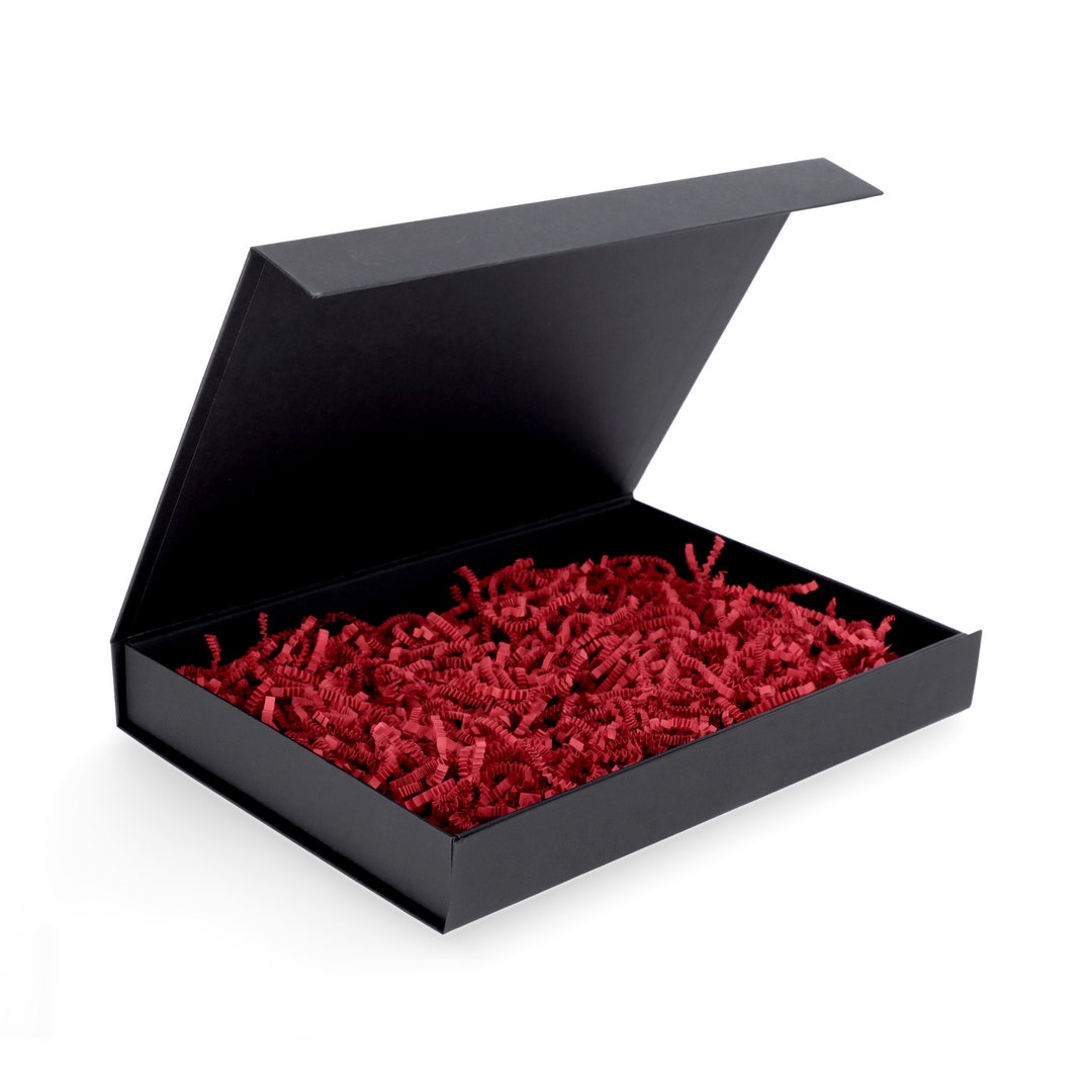 Collapsible Black Magnetic Gift Box, Luxury Packaging, Strong and Easy ...