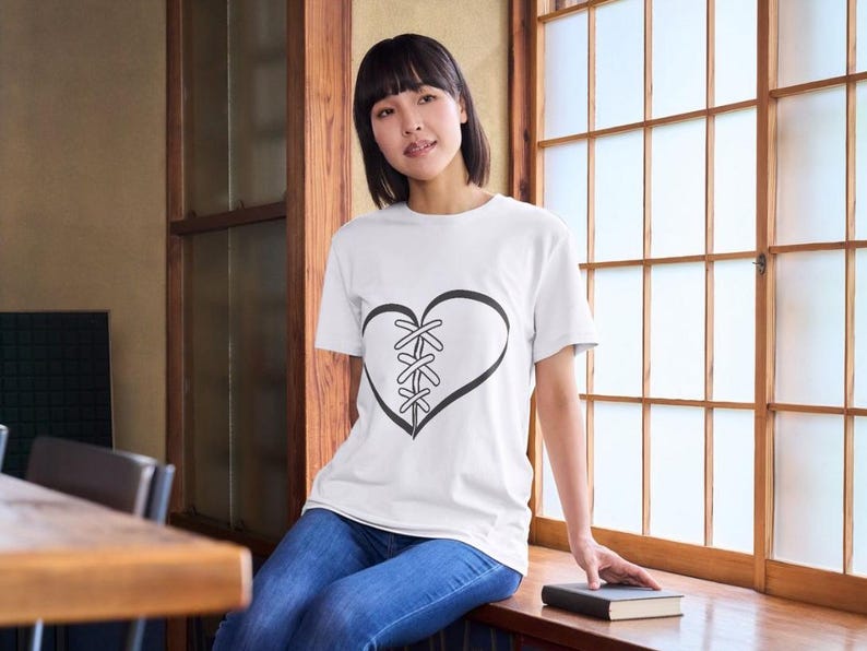 Heart. T-shirt Design. Heart Svg. Black and White Heart. Digital Paper ...