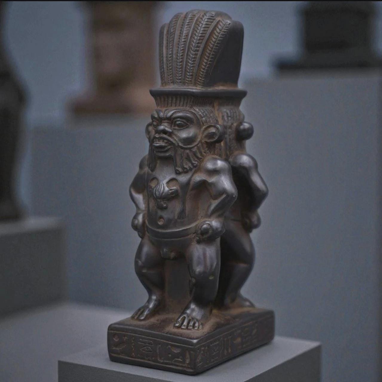 Hand carved Egyptian God Bes Statue Replica Authentic Egyptian Art hand-carved-egyptian-god-bes-statue-replica-authentic-egyptian-art