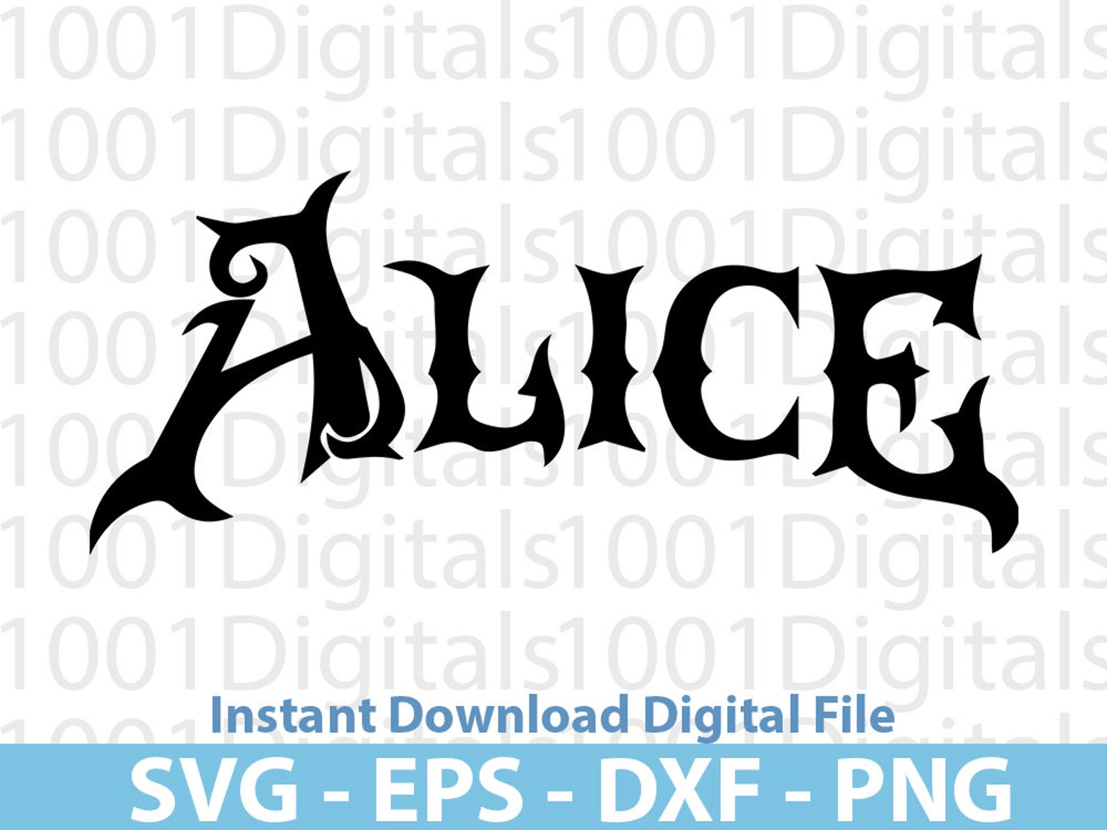 Alice Svg, Alice Letter Svg, Cute Alice Svg, Alice Clipart, Png Cut ...