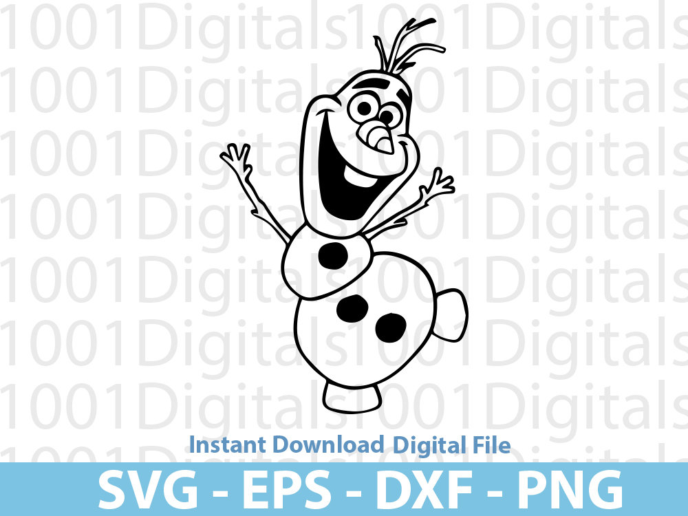 Olaf Svg, Smile Olaf Svg , Cute Olaf Svg, Frozen Olaf Clipart, Frozen ...