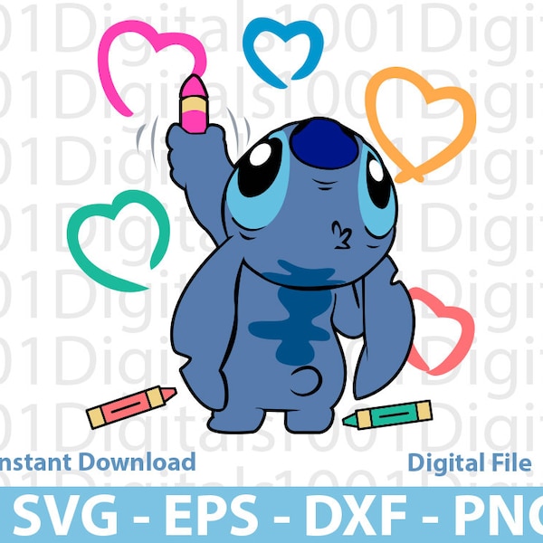 Stitched Heart Svg - Etsy