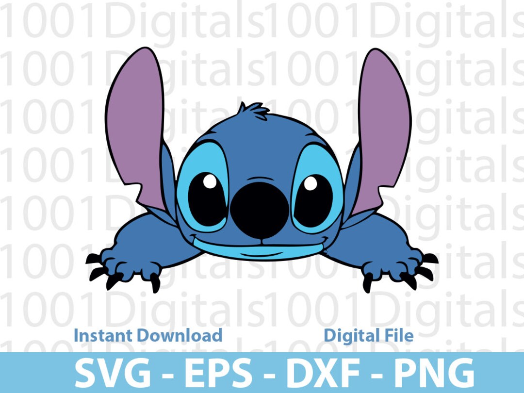 Lilo and Stitch SVG for Cricut, Lilo and Stitch Print, Layered Stitch ...
