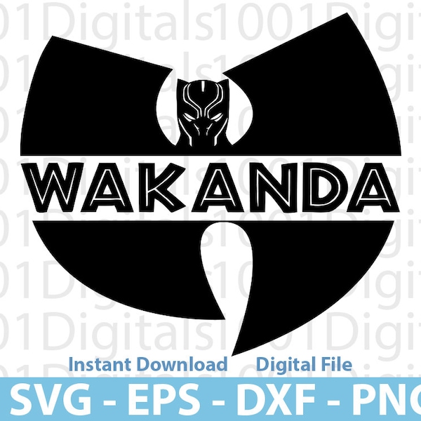 Wakanda Svg - Etsy