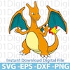 Charizard Bundle, Charizard Svg Bundle, Charizard Svg, Charizard ...