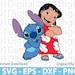 Lilo and Stitch Svg, Lilo Kiss Svg , Cute Lilo Svg, Lilo Clipart, Cut ...