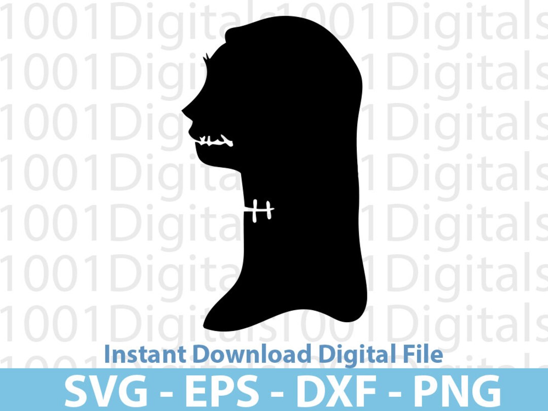 Jack Skellington Sally Silhouette Svg, Christmas Sally Svg , Clipart ...