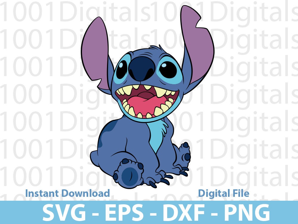 Stitch Svg, Stitch Svg Bundle, Cute Stitch Svg, Stitch Clipart, Png Cut ...