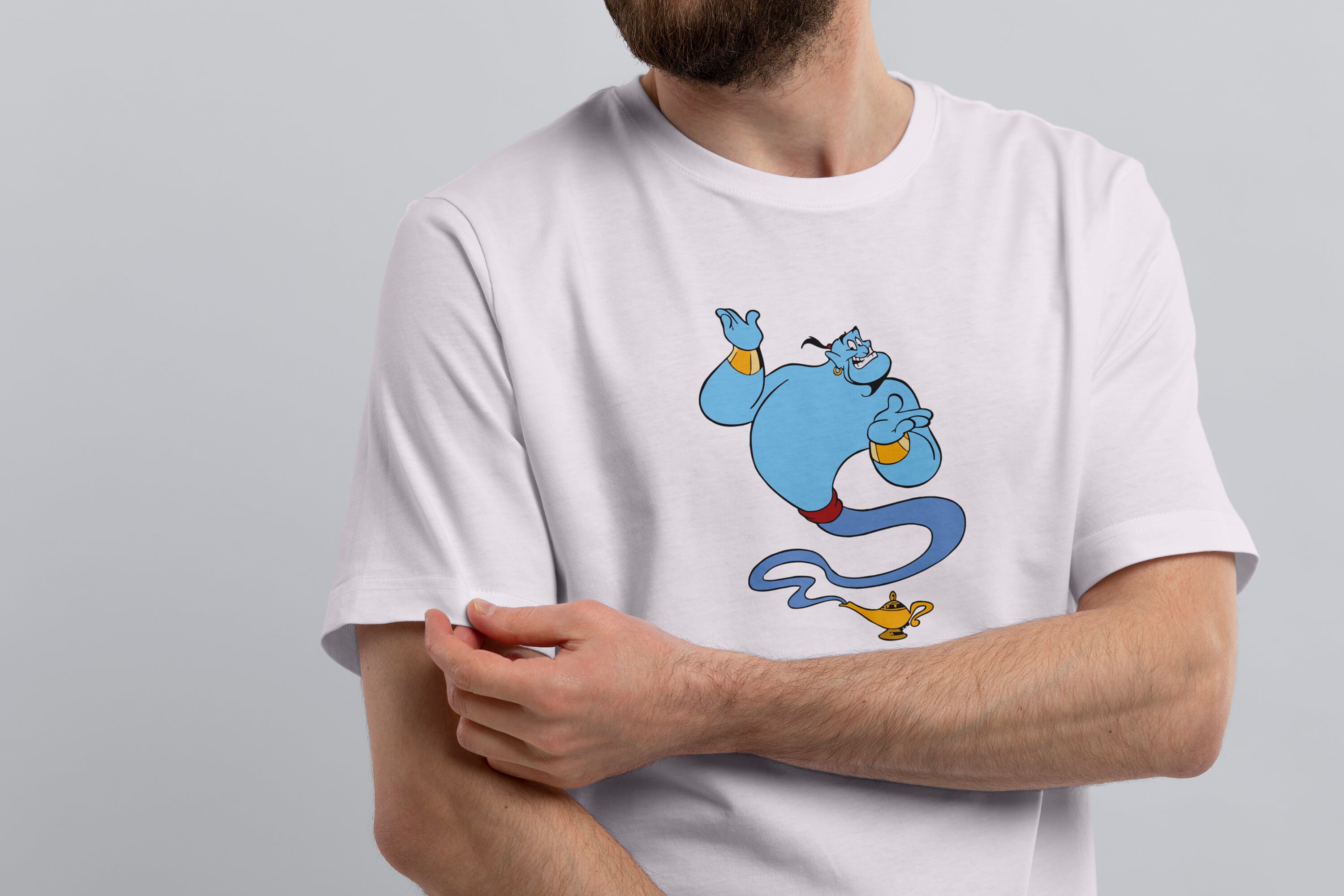 Aladdin Genie Svg, Aladdin Lamp Djinn Svg, Aladdin Clipart, Png Cut ...