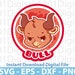 Bull Svg, Bull Svg for Kids, Bull Animal Svg, Cute Animal Bull Svg, Png ...