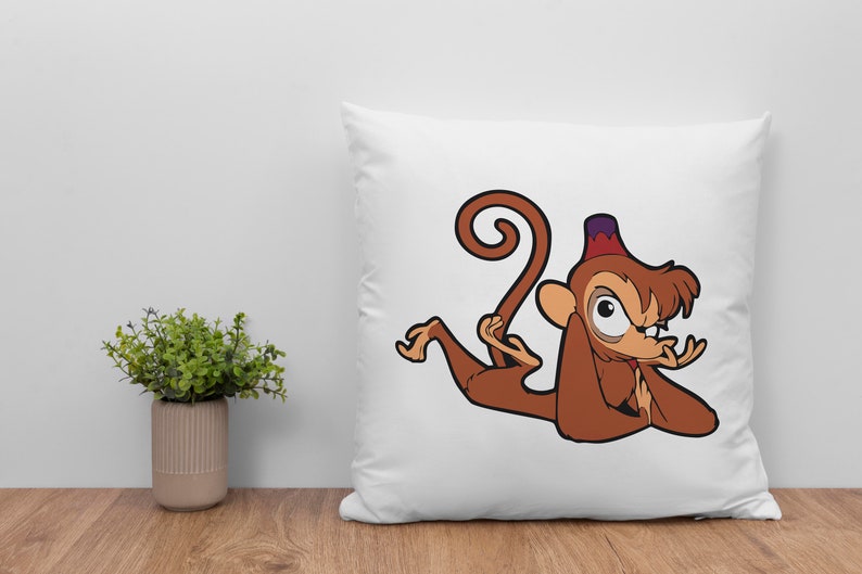 Aladdin Abu Svg Cute Monkey Abu Svg Aladdin Clipart Png Cut - Etsy