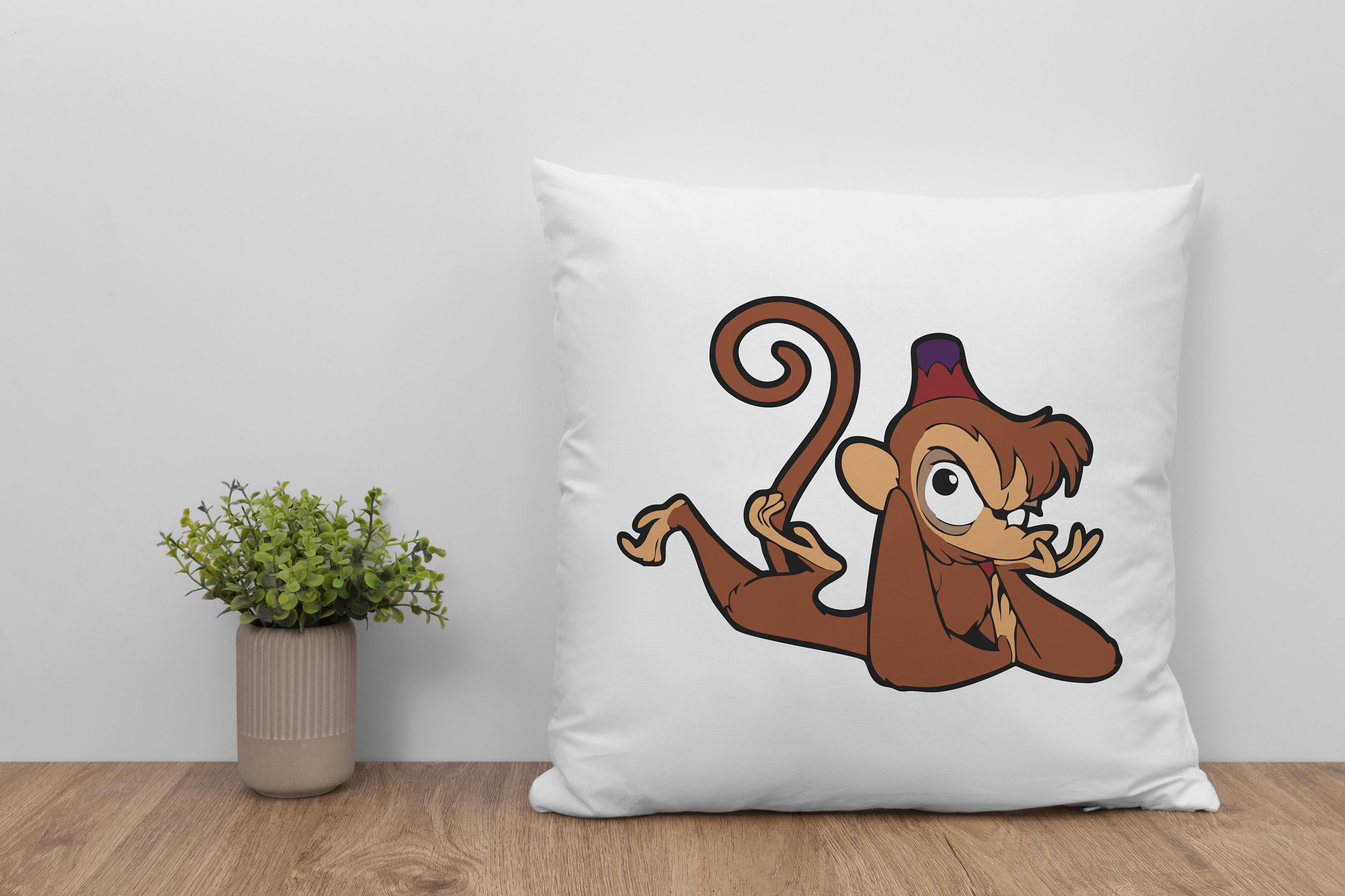 Aladdin Abu Svg, Cute Monkey Abu Svg, Aladdin Clipart, Png Cut File ...