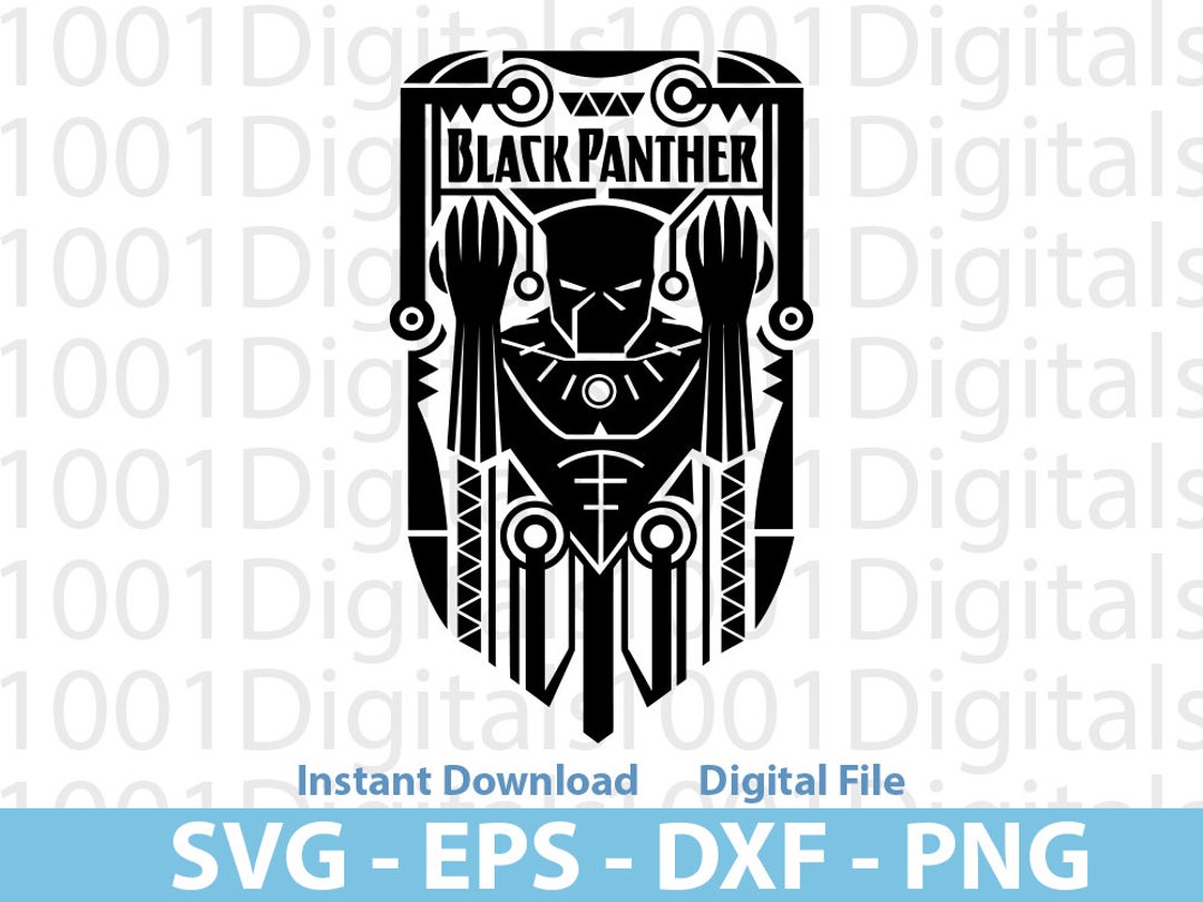 Wakanda Forever Svg, Black Panther Svg, Wakanda Layered Svg, Clipart ...