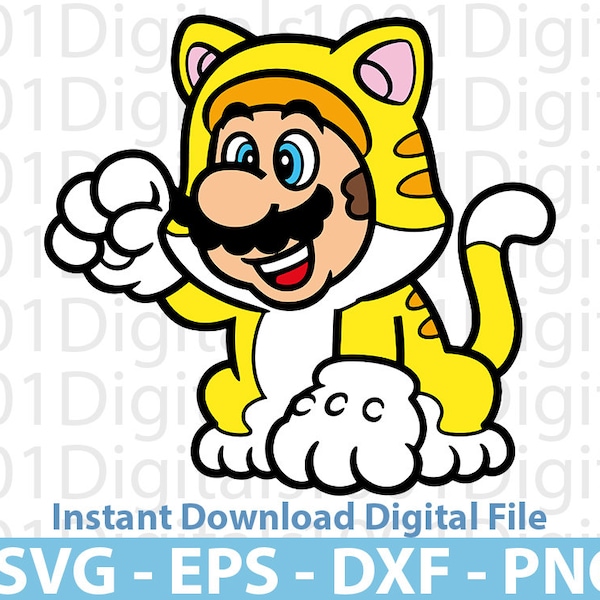 Mario Svg - Etsy