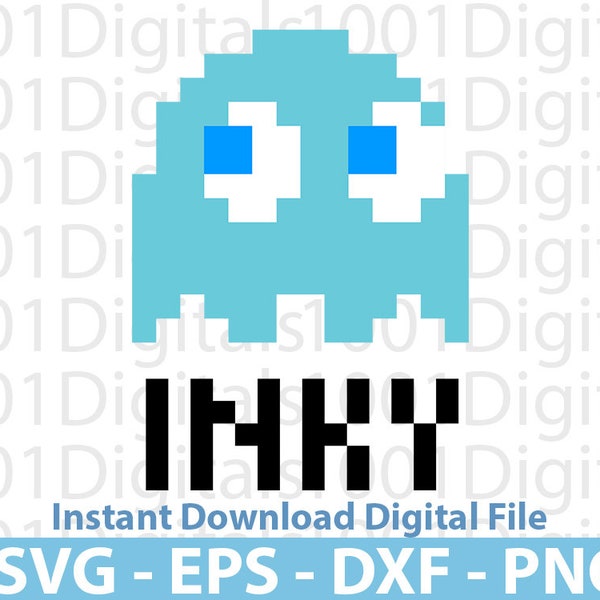 Pacman Svg - Etsy