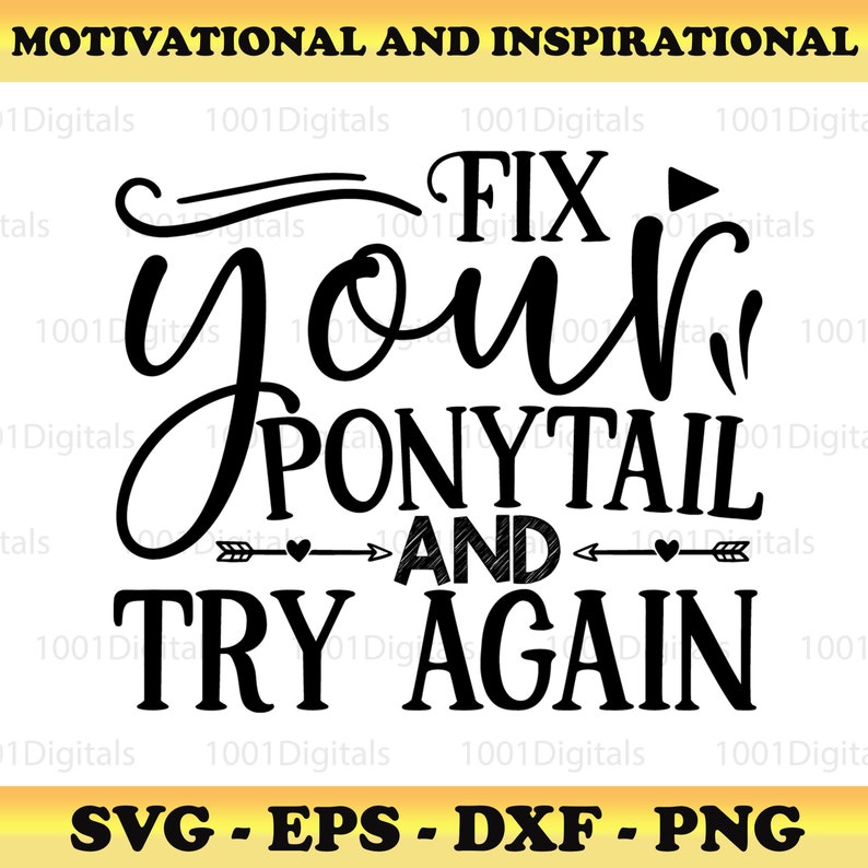 And Try Again Svg, Motivation Svg, Insprational Svg ,cut File Cricut ...